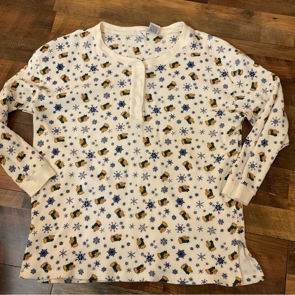 Disney | Tops | Vintage The Disney Store Winnie The Pooh Winter ...